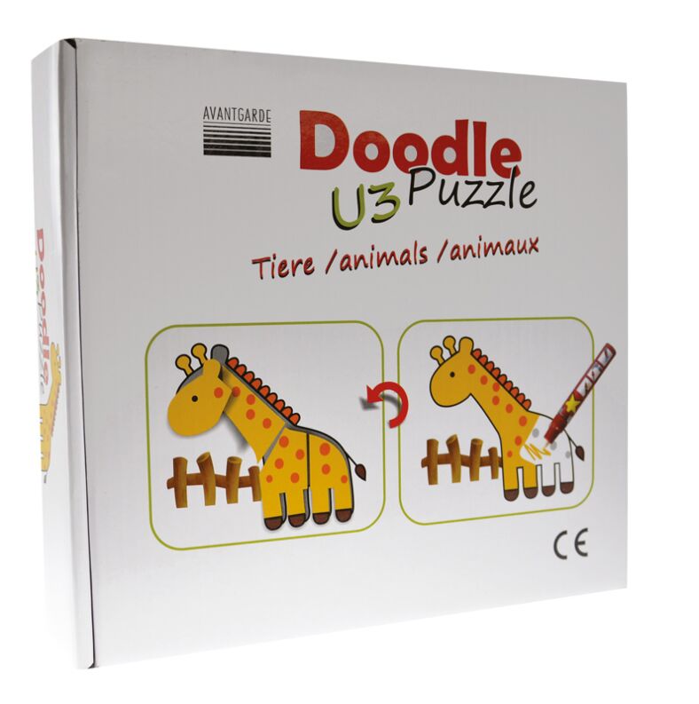 Doodle Puzzle U3 Tiere